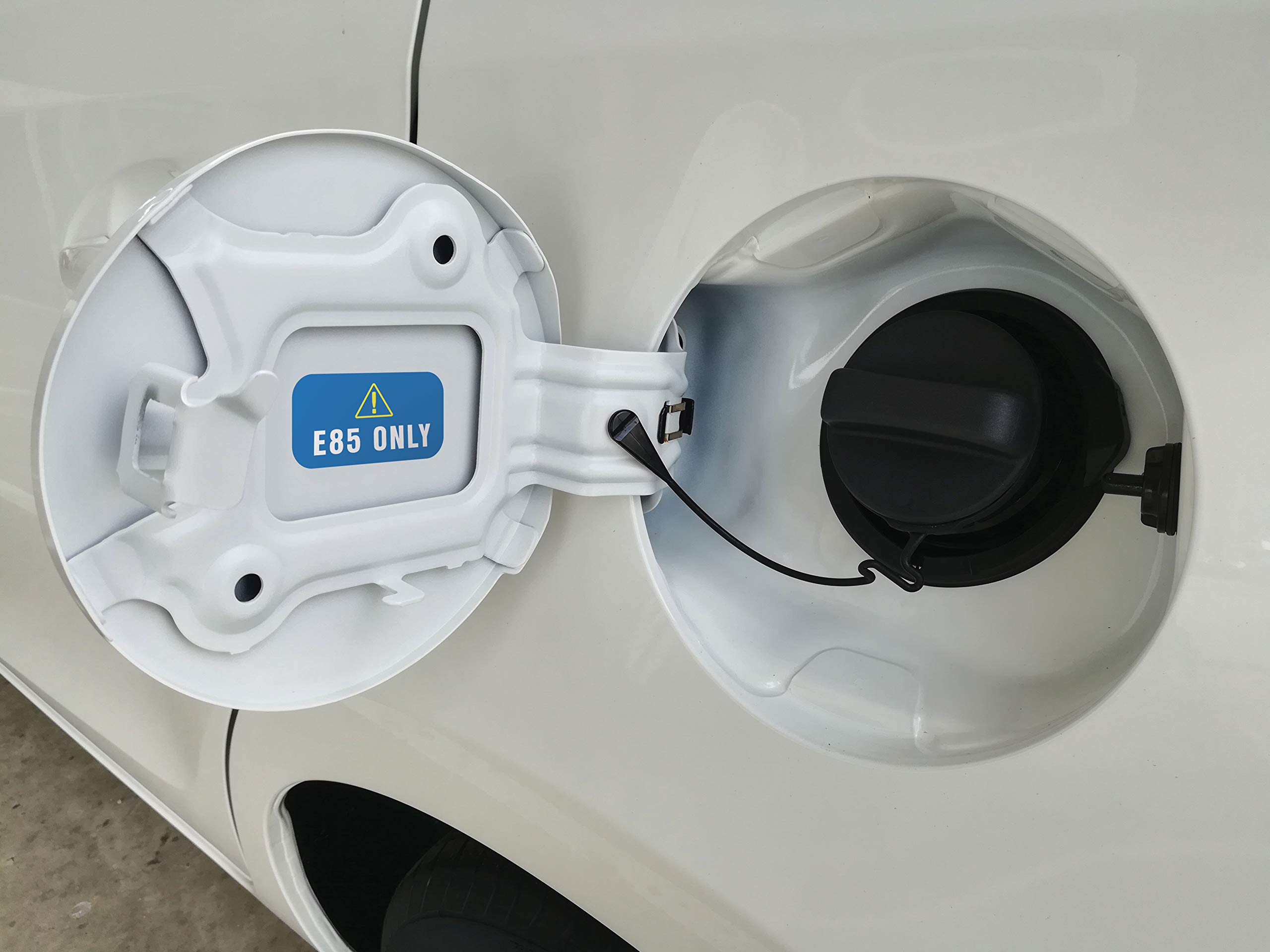 Snapklik.com : E85 Sticker, Flex Fuel Labels For Vehicles, Rental Cars ...