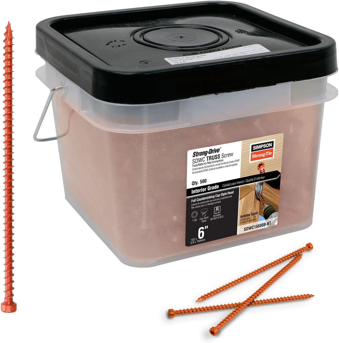 Amazon.com: Simpson Strong-Tie SDWC15450-KT Strong-Drive SDWC Truss ...