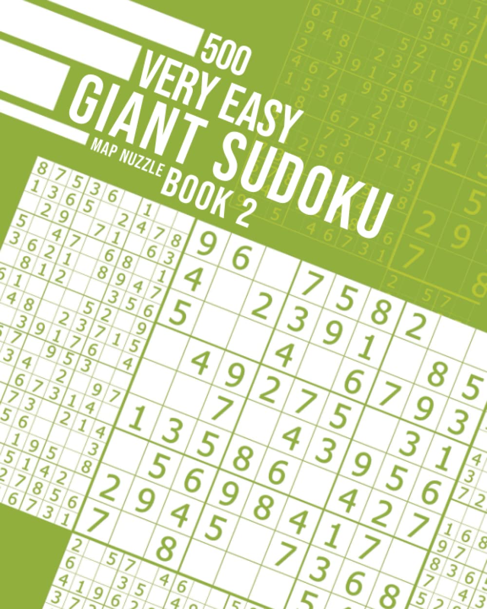 500 Very Easy GIANT Sudoku Book 2: Nuzzle, Map: 9781778570612: Amazon ...