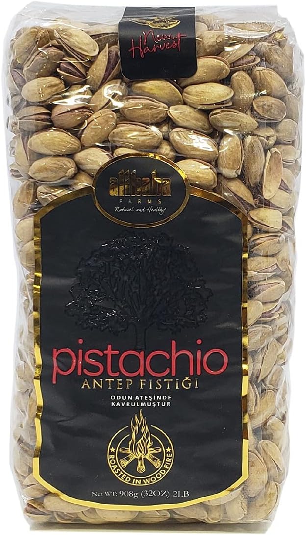 Amazon.com : Authentic Greek Aegina Pistachios - 250 Grams : Grocery ...