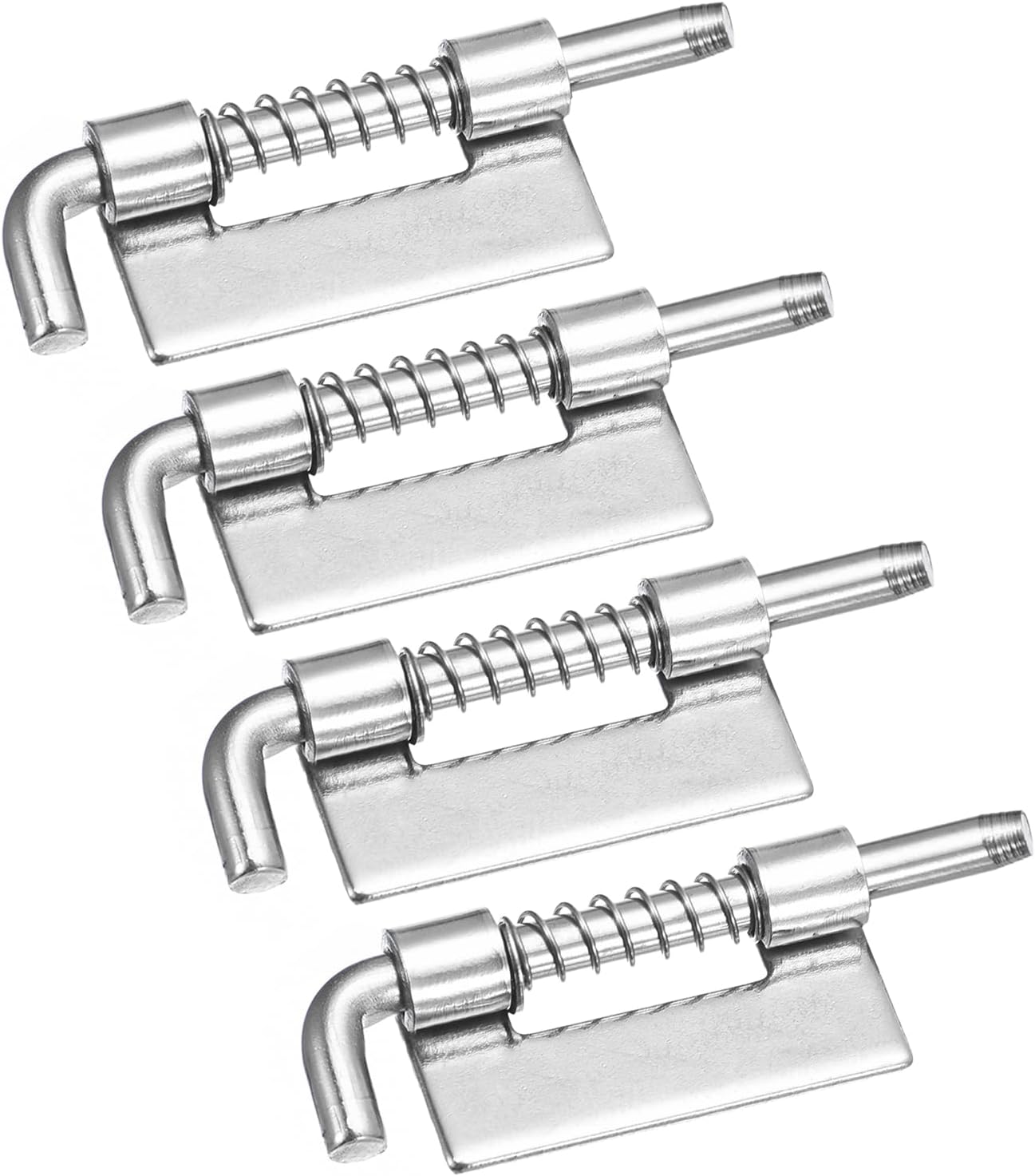 uxcell Spring Loaded Latch Pin, 4Pcs 1.97" - 304 Stainless Steel Spring ...