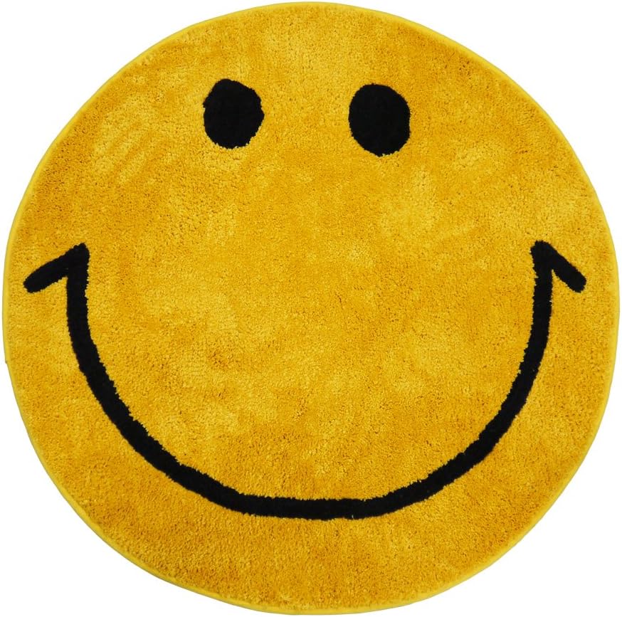 Amazon.com: TCDBEST Area Rug Kids Rug Cute Smile Emoticon Soft Rug 2'7 ...