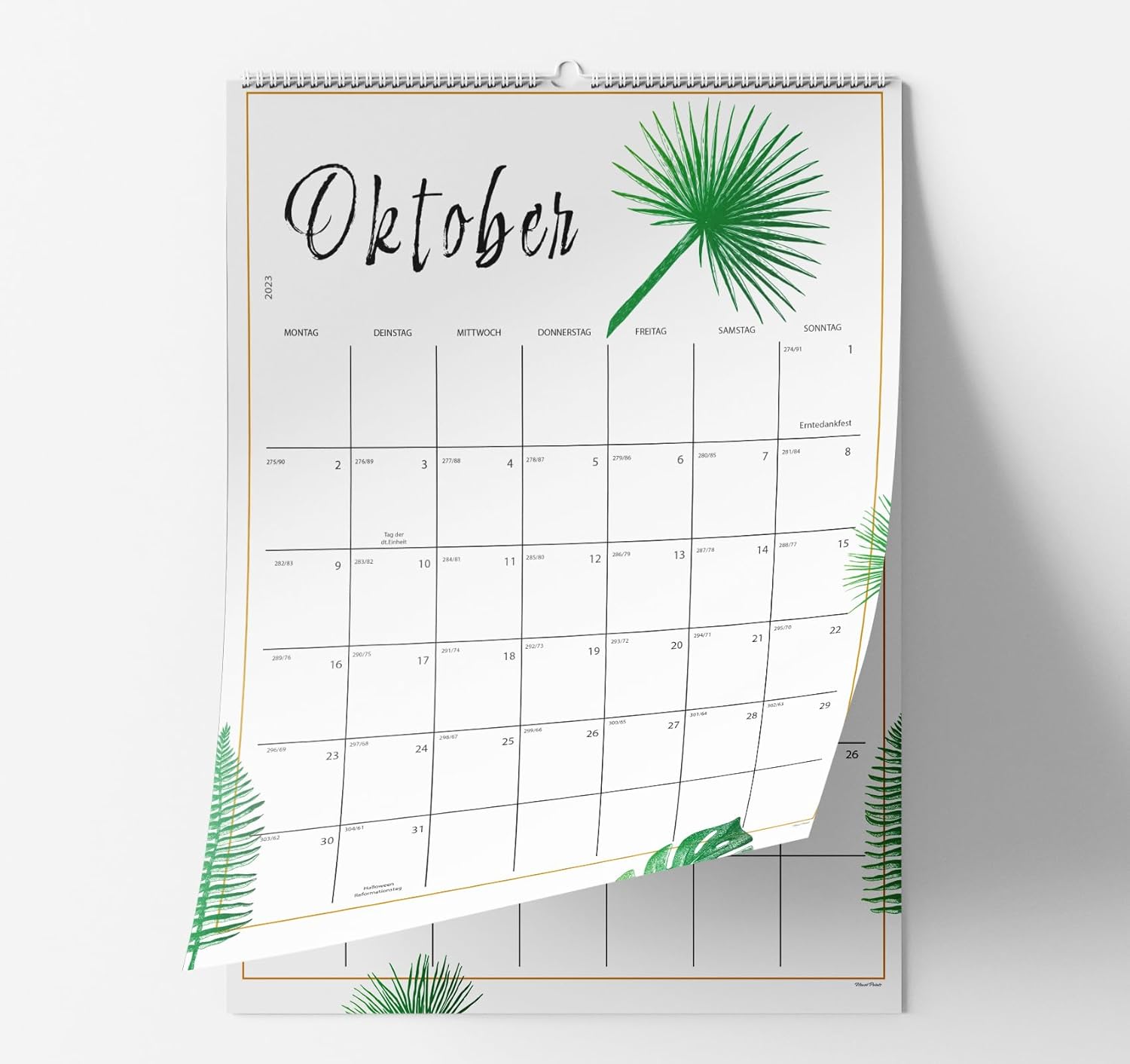 Kalender Wandkalender 2023 2024 - Monatskalender für den Tisch Von ...
