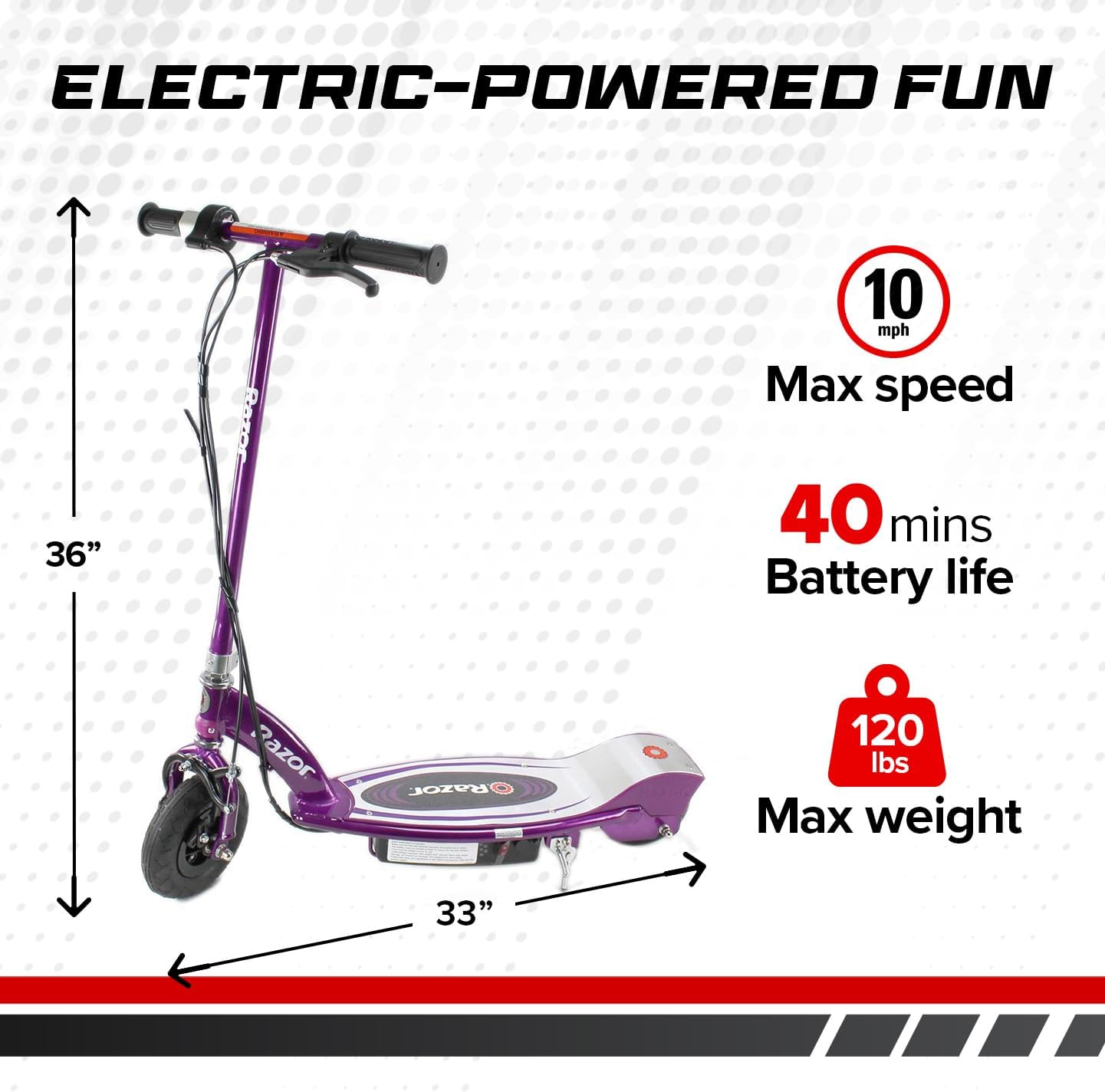 Razor E100Patinete eléctrico – Yaxa Colombia