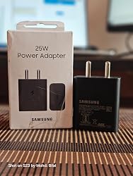Samsung Original 25W Type-C Travel Adaptor with Cable, Black : Amazon.in