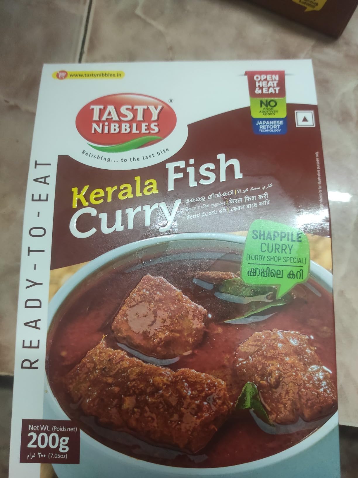 Tasty Nibbles Kerala Fish Curry with Shappu Curry 200g Pouch [Pack of 1 ...