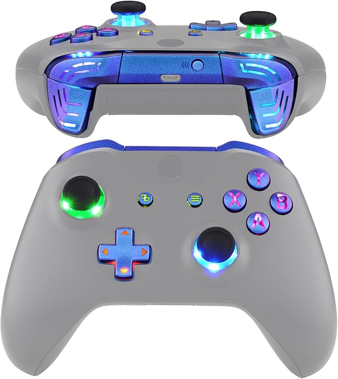 eXtremeRate Bouton LED de Remplacement pour Xbox One X/S Manette, DTFS ...