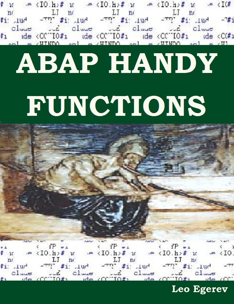 Amazon.com: ABAP Handy Functions eBook : Egerev, Leo: Kindle Store