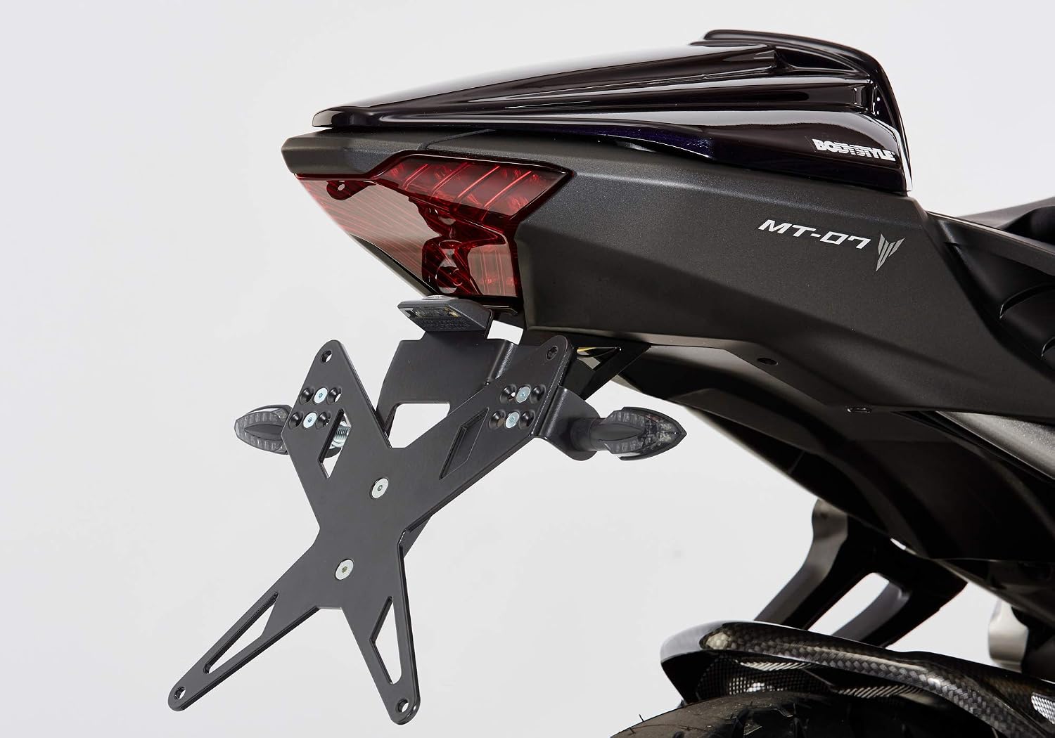 PROTECH X-SHAPE Kennzeichenhalter kompatibel mit YAMAHA MT-07 2017-2019 ...