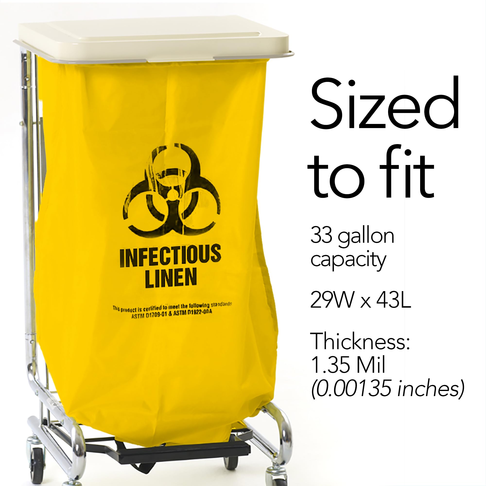Snapklik.com : Biohazard Bags - For Infectious Waste Disposal, Meets ...