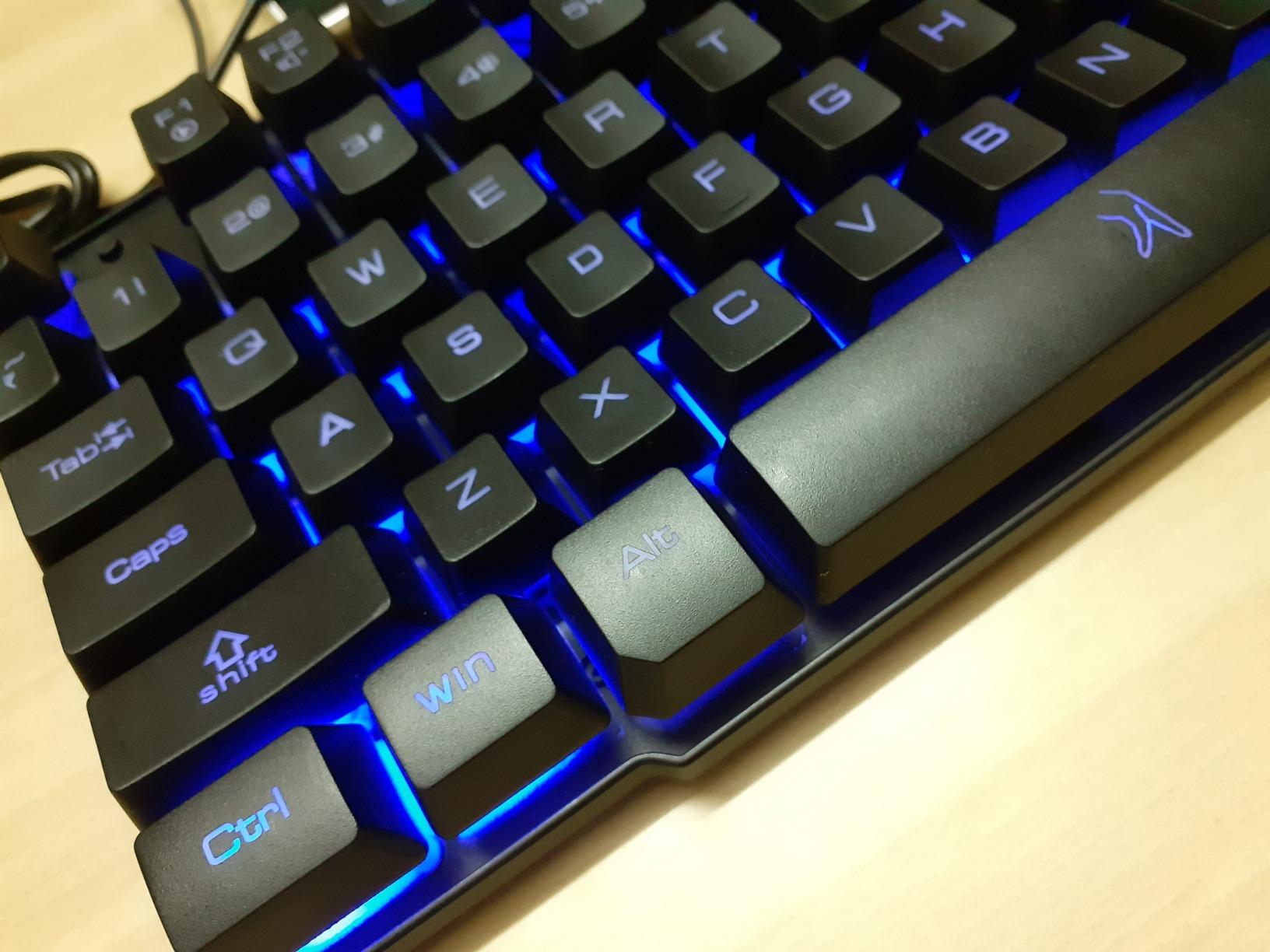 Amazon.in: Buy FINGERS Blazing BlueLit Wired Backlit Keyboard (Blue ...