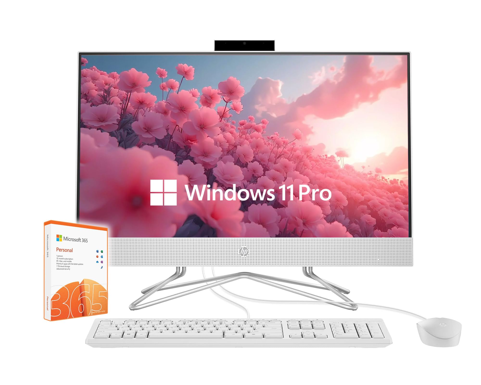 Amazon.com: HP-All in One Desktop-Computer Windows 11 Pro PC - Office ...