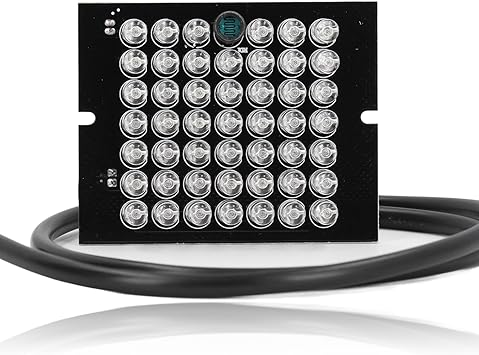 Amazon.com : 48 Pieces IR LED Light Board, 940NM LED IR Infrared Board ...