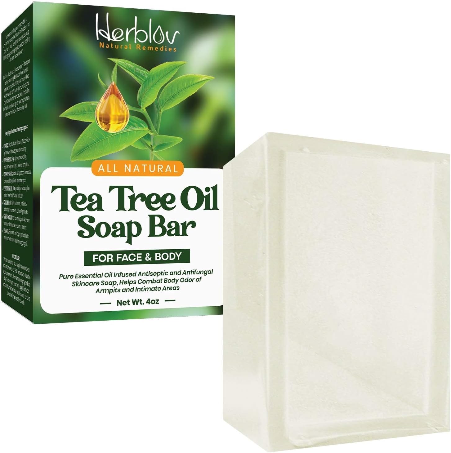 Amazon.com : Morgan's Antibacterial Medicated Soap, 2.8oz : Facial ...