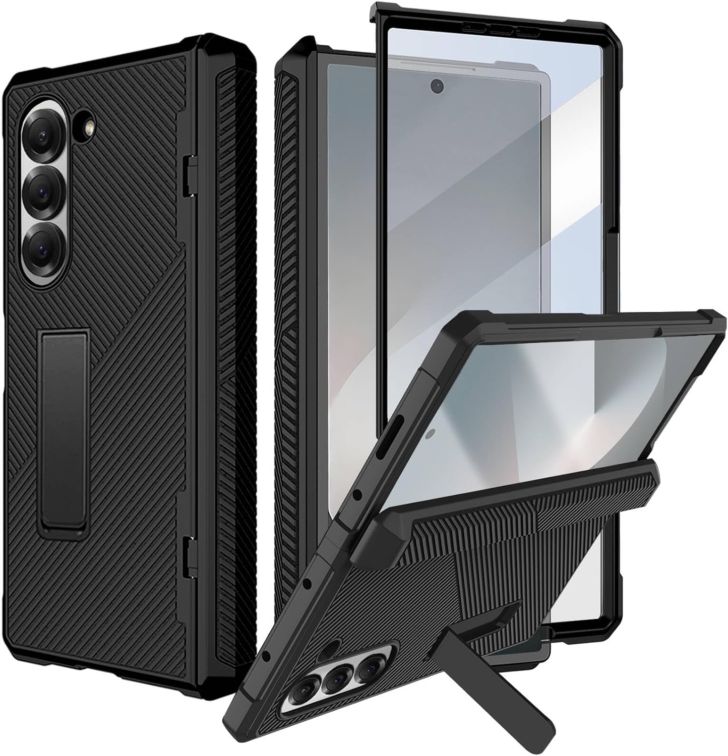 Amazon.com: STORMTAL for Samsung Galaxy Z Fold 6 Case with Kickstand ...