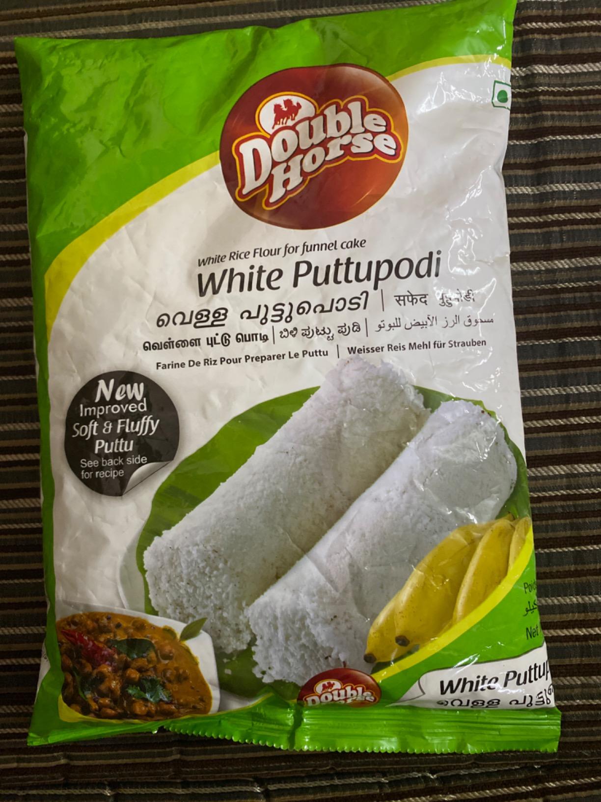 Double Horse Soft & Fluffy White Puttu Podi | 1 Kg | Export Quality ...