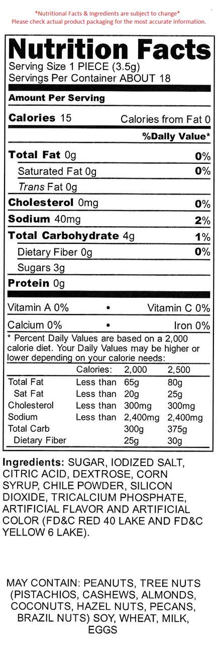 Snapklik.com : Werner MEXICAN CANDY Variety Bundle Of 8 Candies - Pico