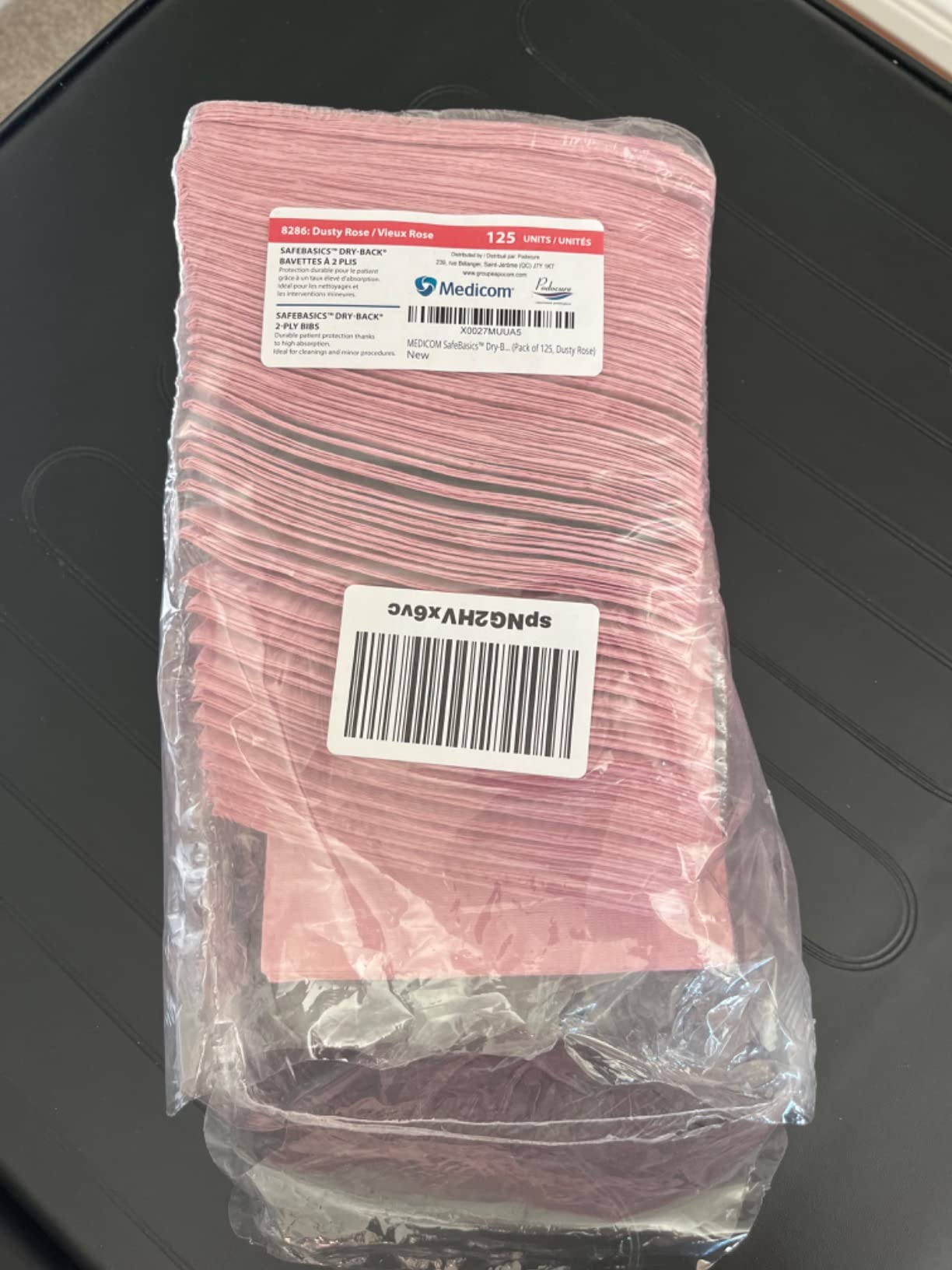 MEDICOM SafeBasics™ Dry-Back® 2-Ply Bibs | Dental Bib 13” X 18” 3-Ply ...