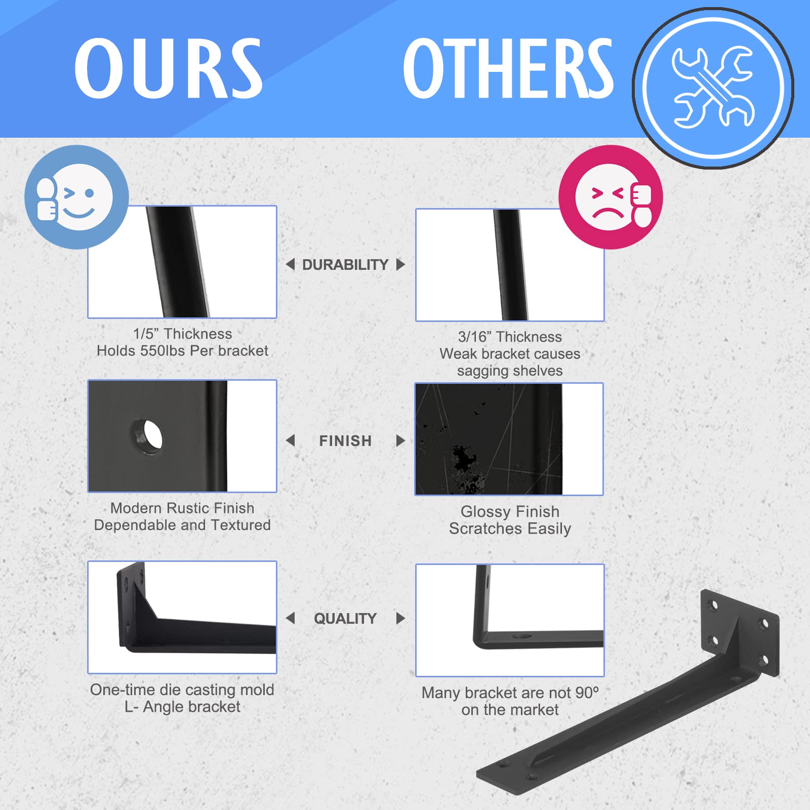 Snapklik.com : CLT Shelf Bracket