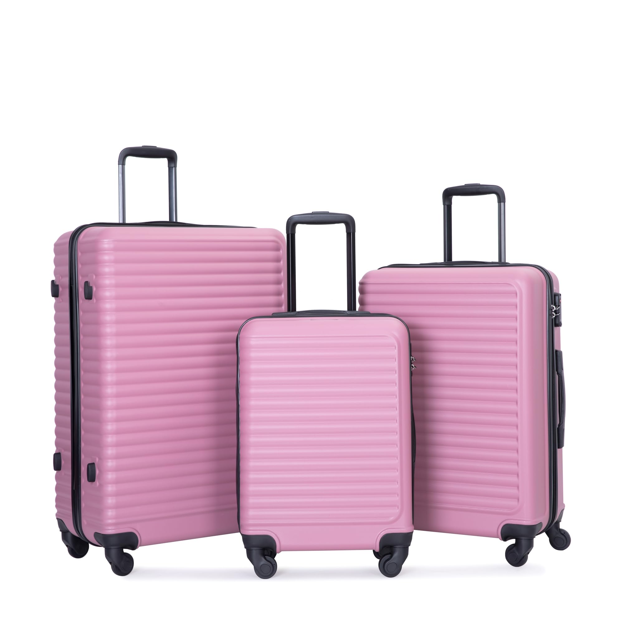 Snapklik.com : Travelhouse Luggage Sets, Expandable Hardside Suitcases ...
