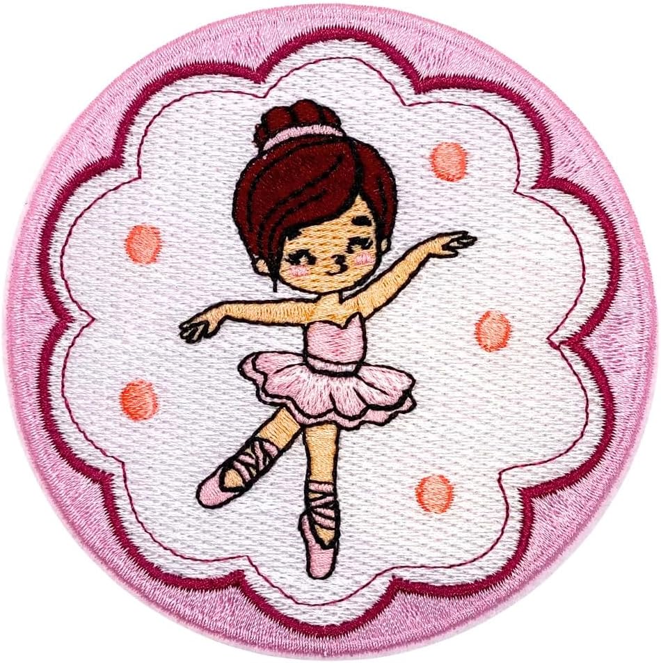Amazon.com: EMBROBOF Ballerina Dance Patch – 3.5 inches, Graceful Dance ...