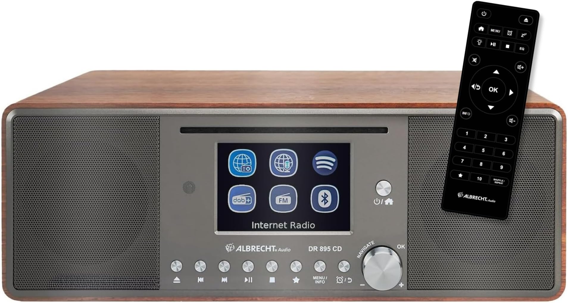 sonoro MEISTERSTÜCK Kompaktanlage mit CD Player, Bluetooth ...