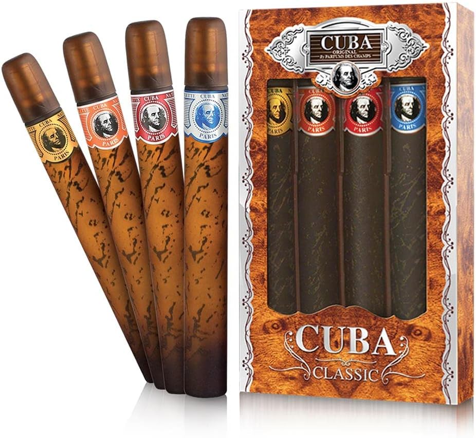 Amazon.com : Cuba Trio Best 1 Gift Set |(3 x 1.17 Oz Eau De Toilette ...