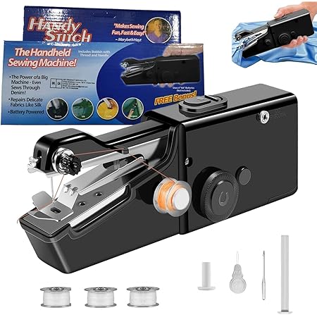 JML Magic Stitch - Hand-held, portable sewing machine for on-the-spot ...