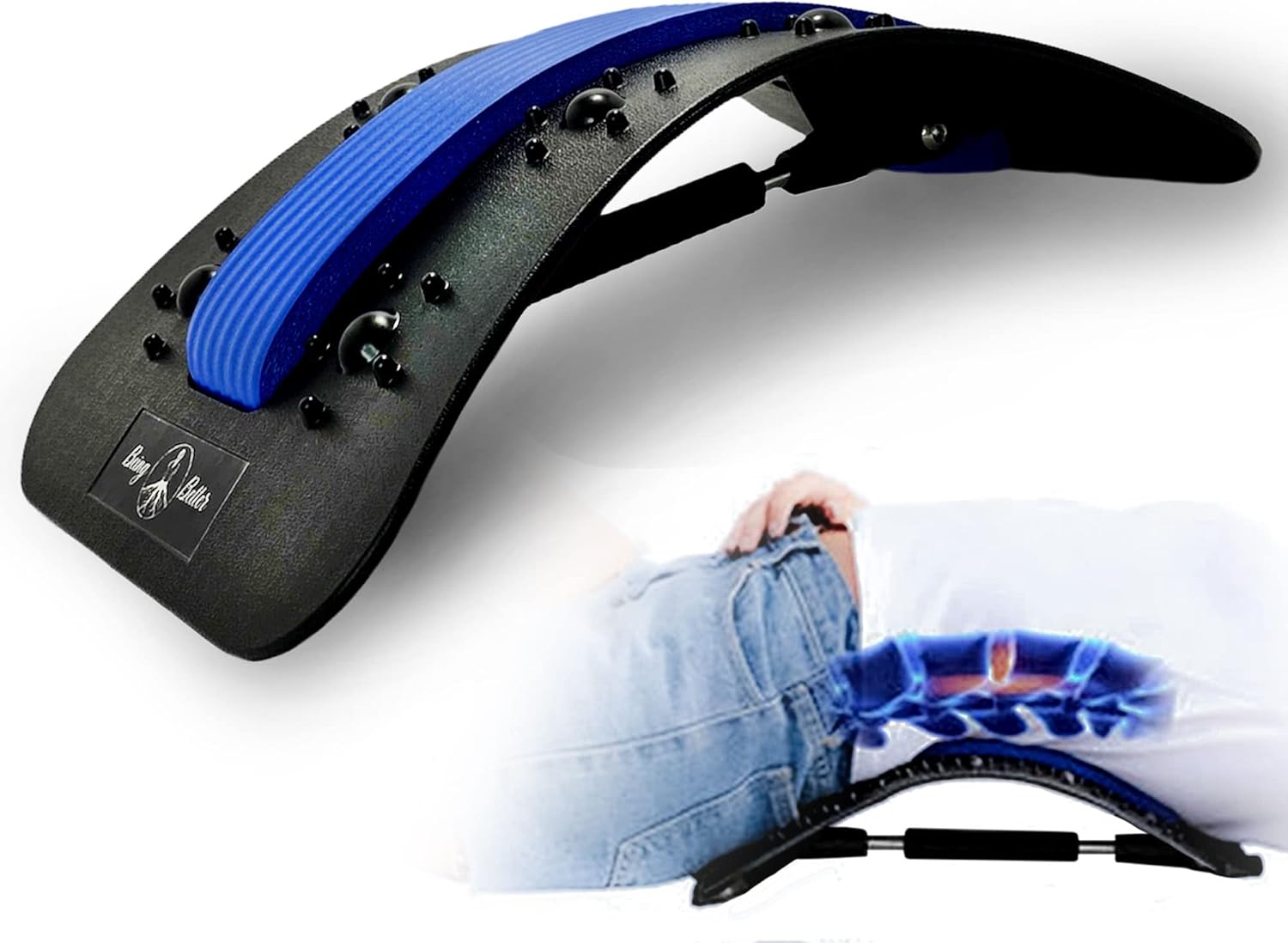 Being Better Back Stretcher, New All-in-One Back Pain and Sciatica ...
