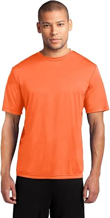Port & Company Performance Tee. PC380 Neon Orange | Amazon.com