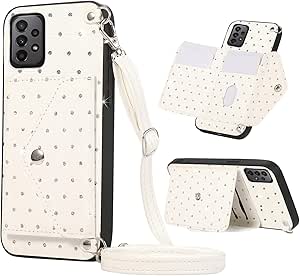 Amazon.com: Furill Phone Case for Samsung Galaxy A23 5G/4G Wallet Cover with Crossbody Shoulder ...