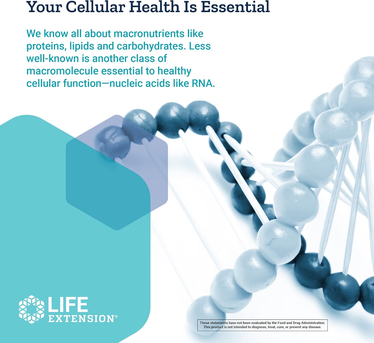 Life Extension Cápsulas de ARN 500 mg – píldoras suplementarias de ...