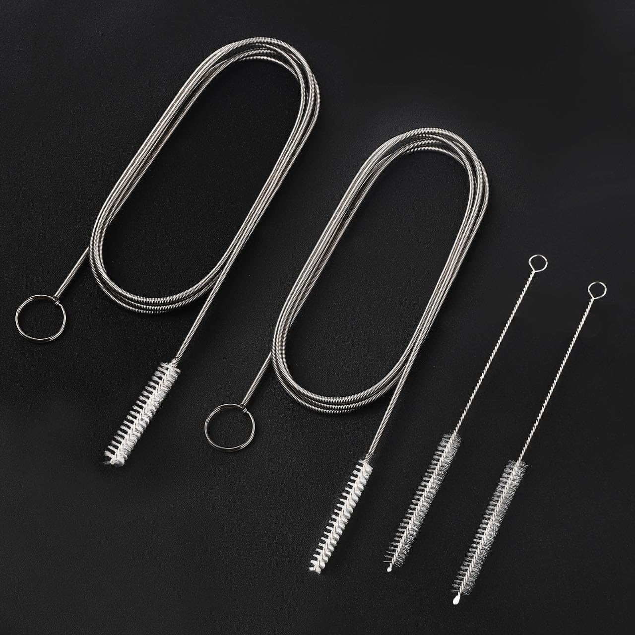 Amazon.com: Long Drain Brush Flexible Feeding Tube Brush Slim Cleaning ...