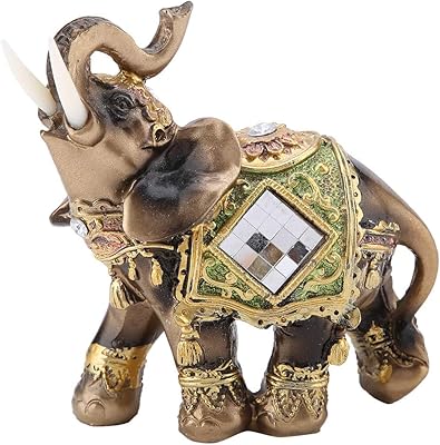 Amazon.com: Lucky Elephant Statue, Perfect for Gift for Home Shop ...