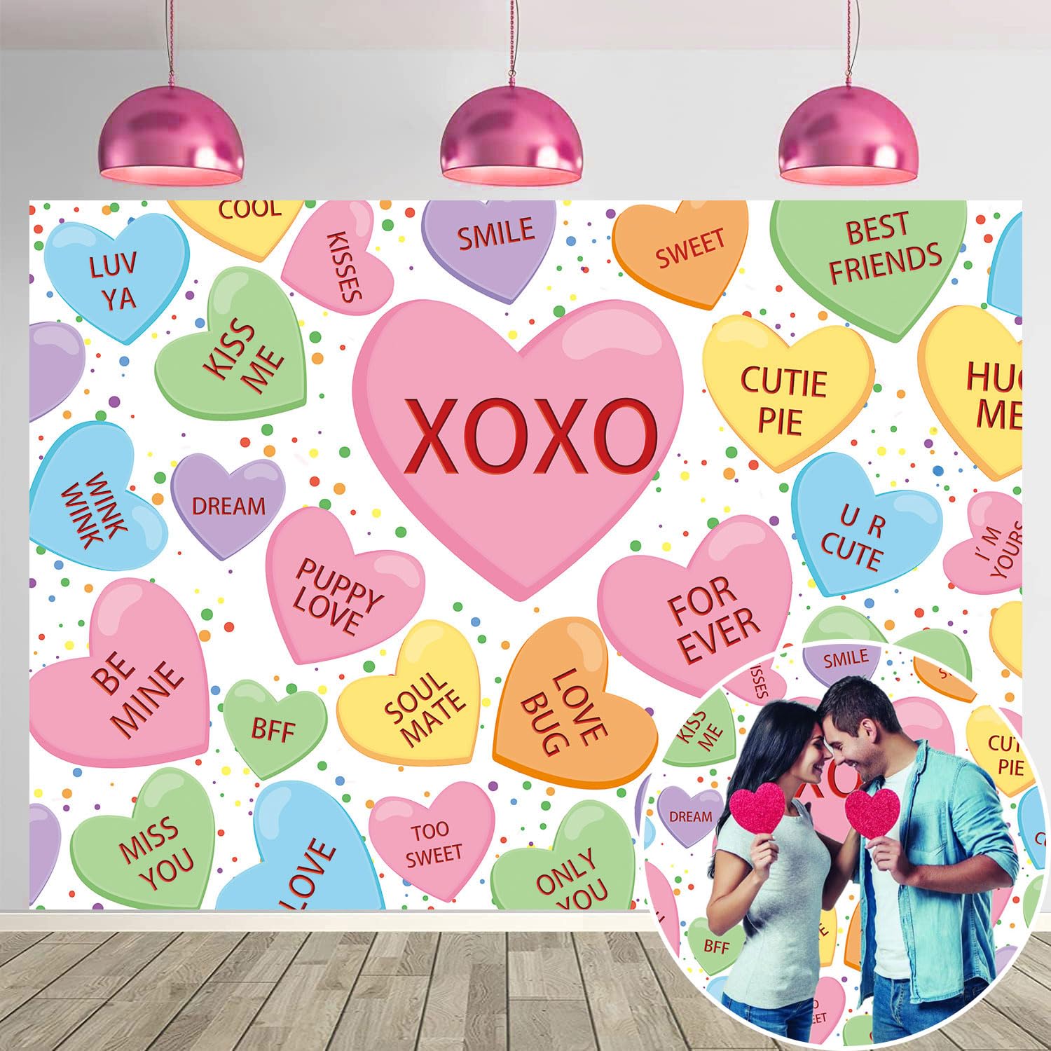 Candy Hearts Wallpaper Candy Hearts Iphone Wallpaper