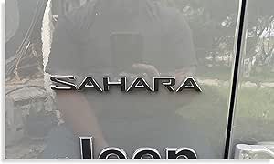 Amazon.com: Sahara Fender Emblem Overlay Decal Stickers- 2018-2024 ...