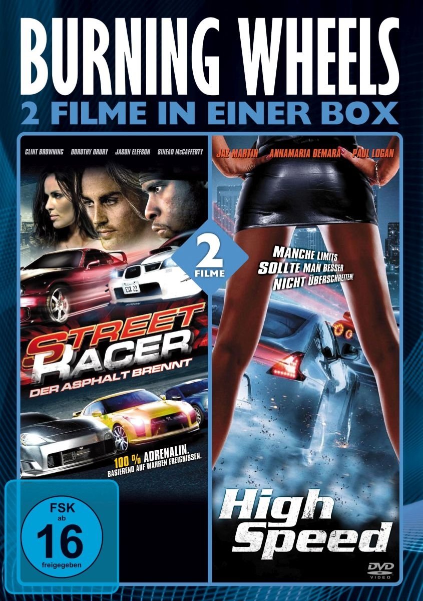Burning Wheels: Street Racer/High Speed [DVD]: Amazon.es: Logan, Paul ...