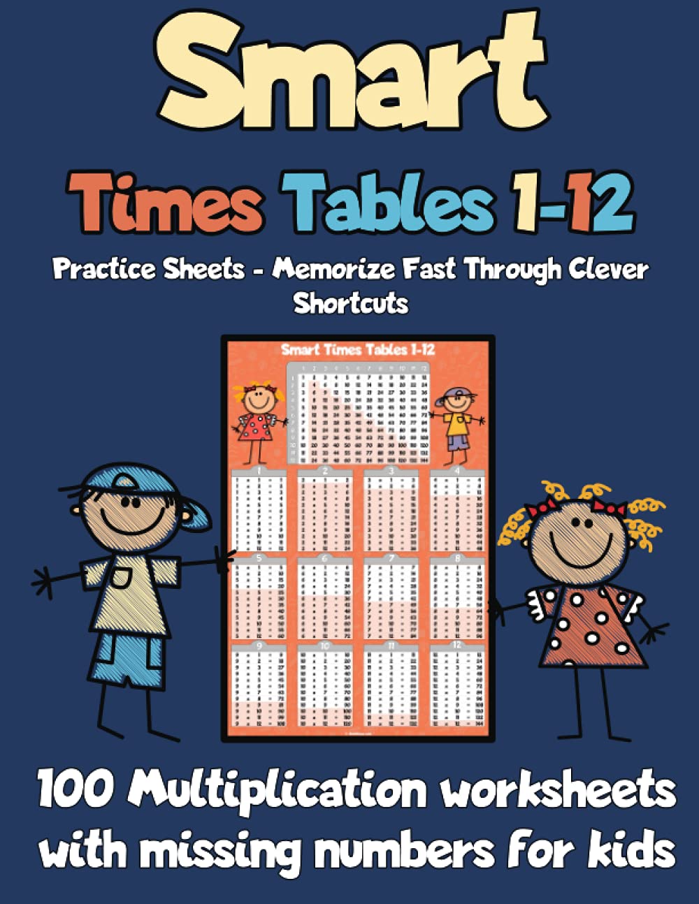 Smart Times Tables 1-12 Practice Sheets - Memorize Fast Through Clever ...