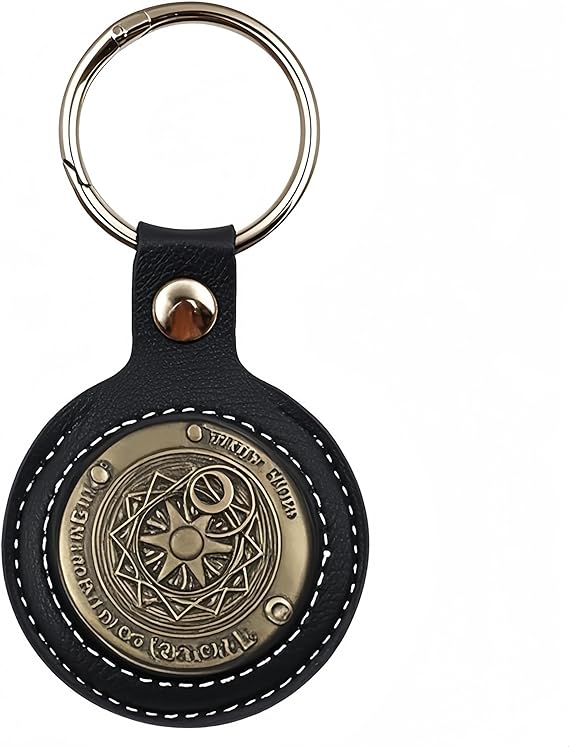 Amazon.com: TOBDPYG Coin Holder Keychain,PU Leather Display Case for ...