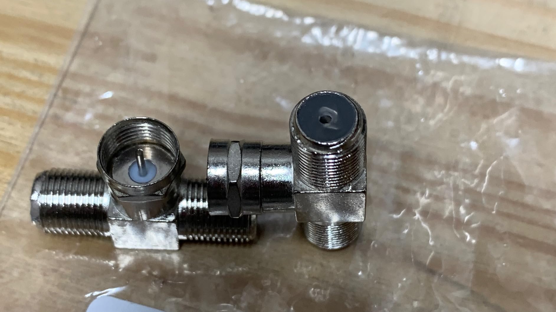 Amazon.com: 2-Pack F Type 3 Way Splitter TV Splitter 2 in 1 Coaxial ...