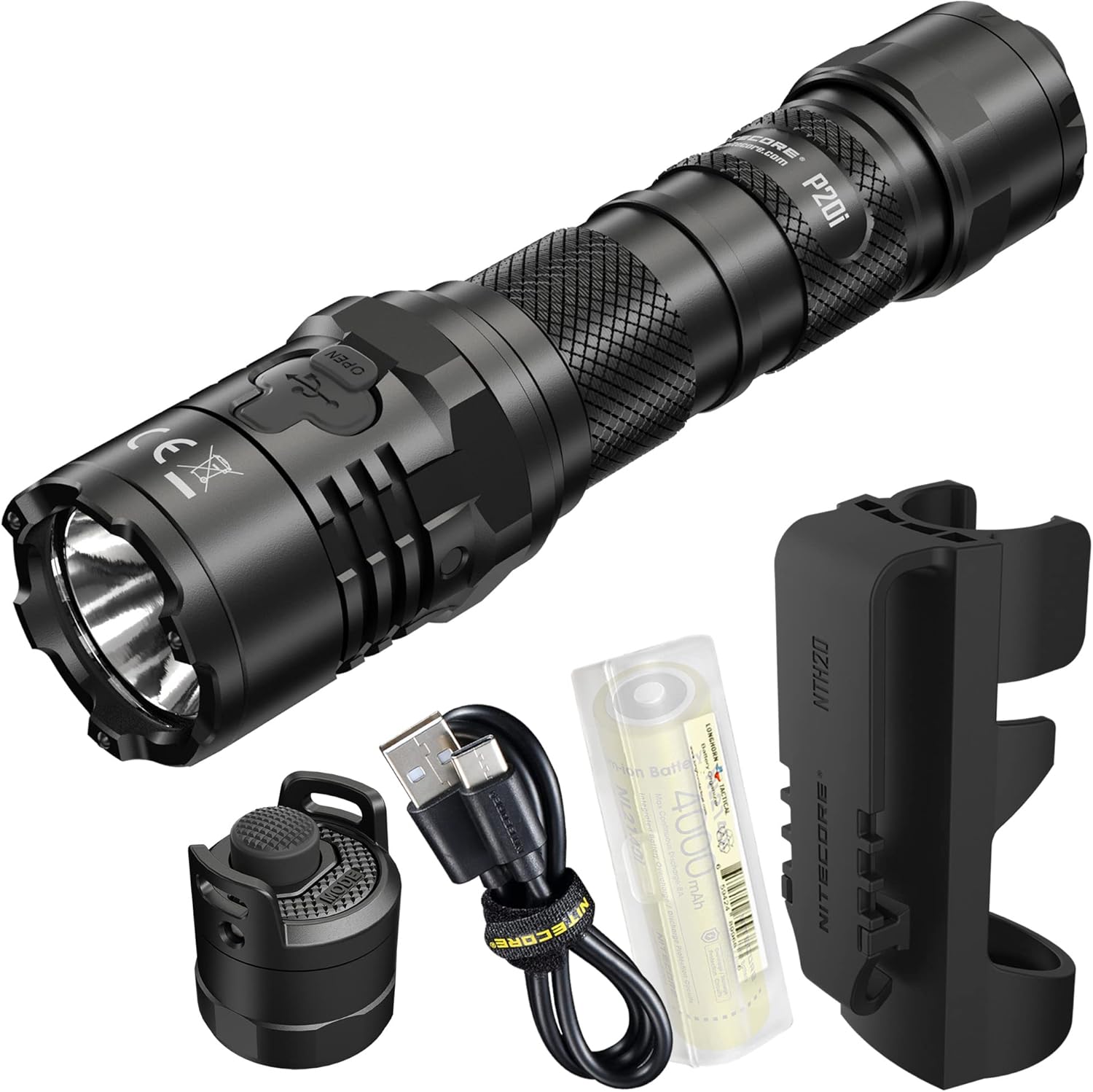 Amazon.com: Nitecore Dual Switch Bundle P20i 1800 Lumen USB-C ...