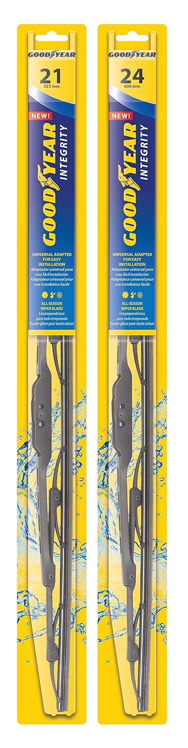 Goodyear Integrity Windshield Wiper Blades 24 Inch & 21 Inch Set ...
