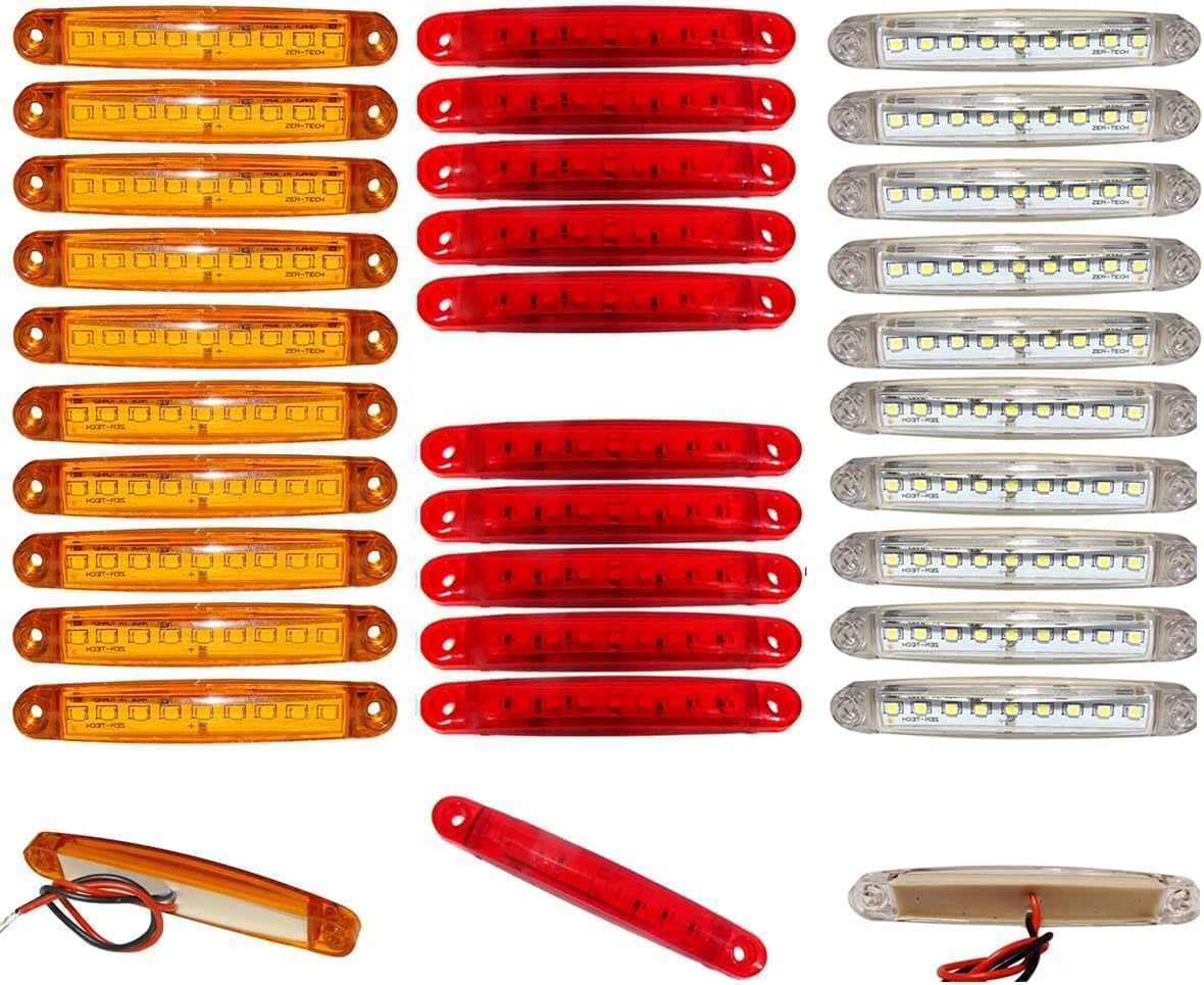 Formplas 30x 9 SMD LED Begrenzungsleuchten Positionsleuchten LKW ...