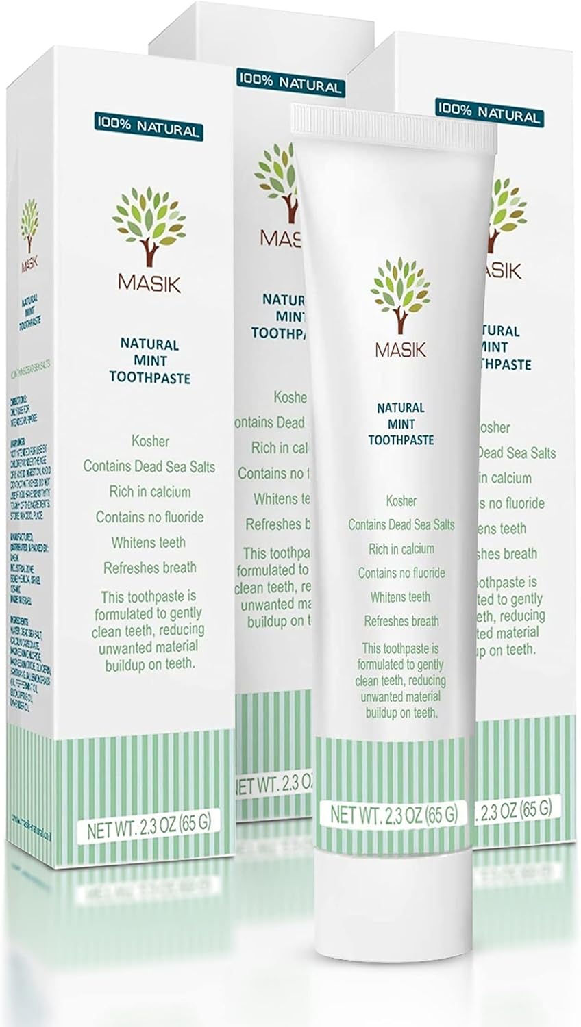 Masik Healthy Toothpaste Without Fluoride Herbal for Whitening of Teeth ...