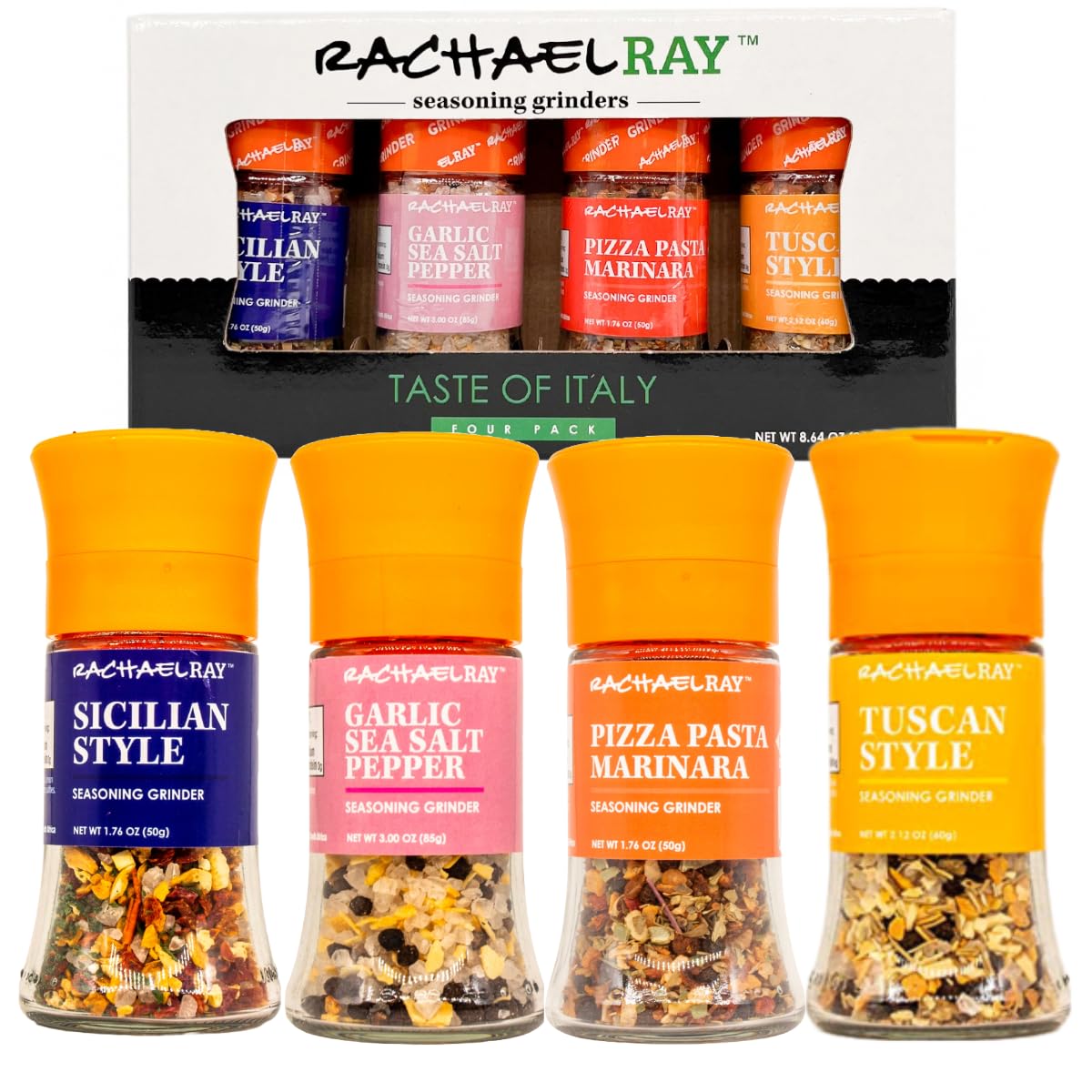 Amazon.com : Rachael Ray Taste of Italy Seasoning Gift Set | Includes ...