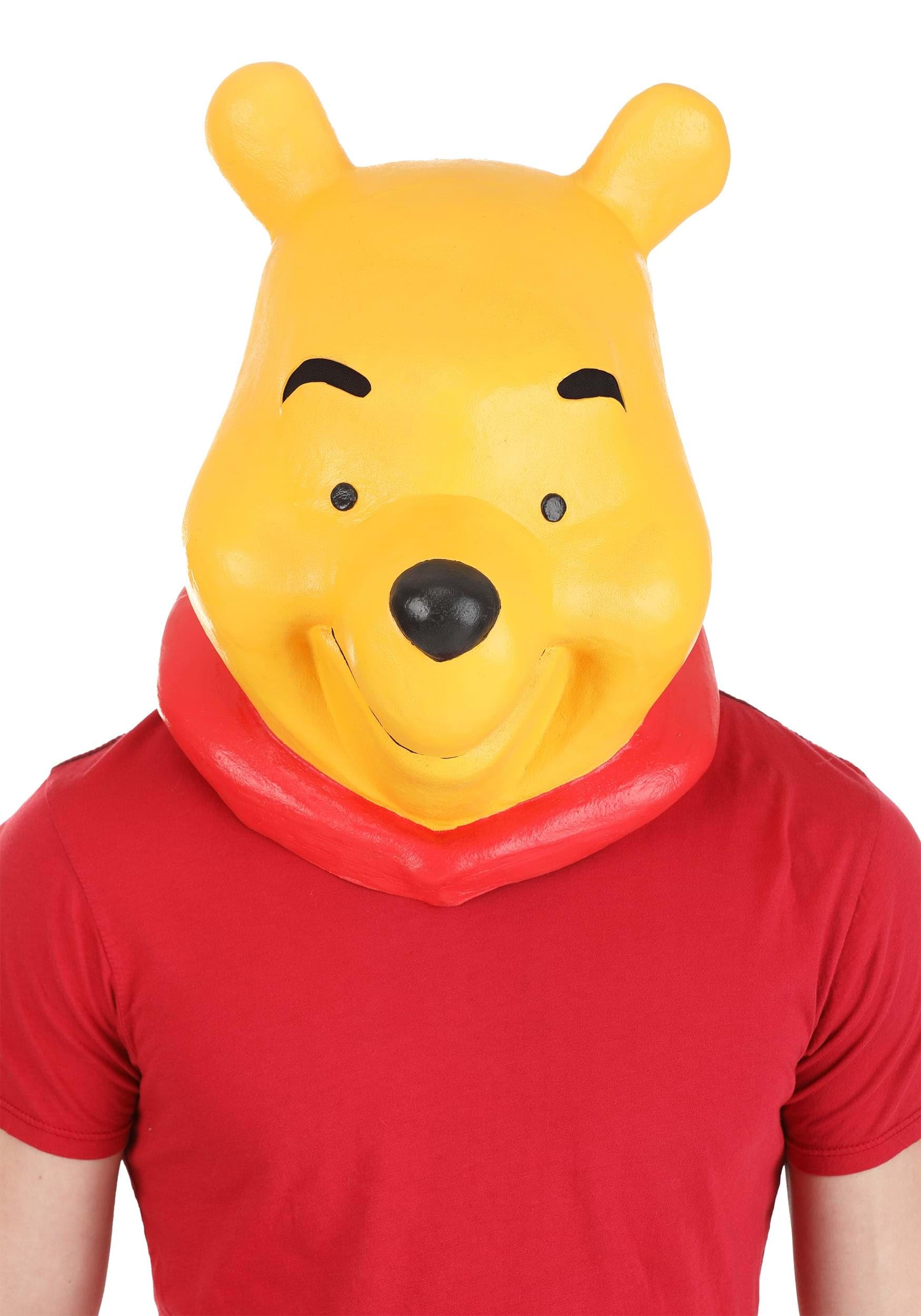 Amazon.com: Fun Costumes Disney Winnie The Pooh Deluxe Adult Latex Mask ...