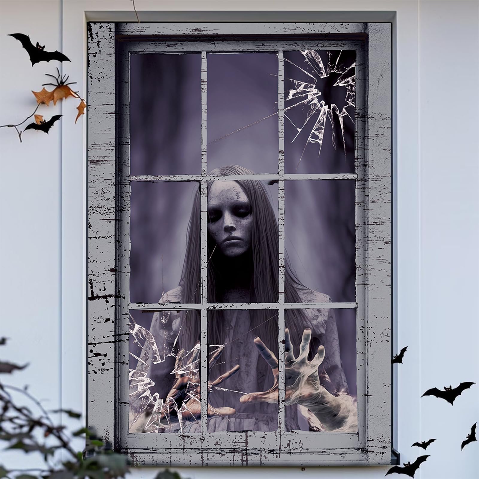 Snapklik.com : KT-GARY Halloween Female Ghost Curtain,Halloween ...
