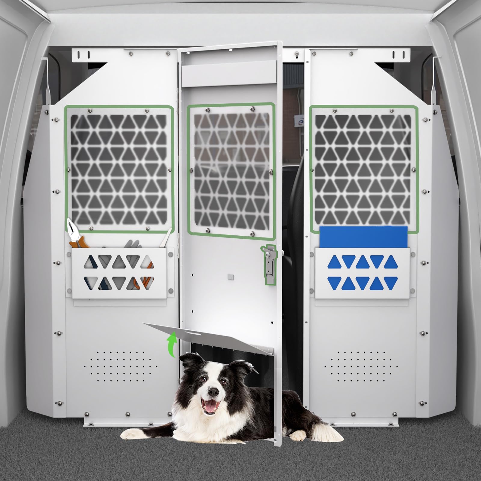 Amazon.com: StarONE Cargo Van Partition,Van Safety Partition Bulkhead ...