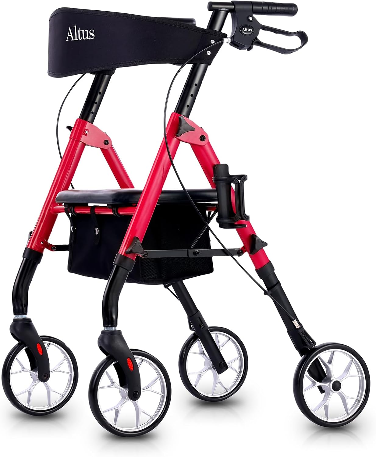Altus Classic Rollator Walker with Seat, ARTG Registered Folding ...