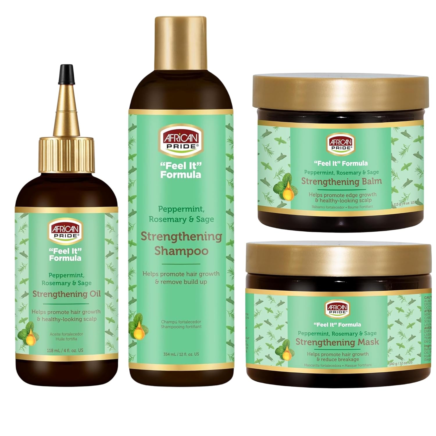 Amazon.com: African Pride Feel it Formula Bundle (4 Pack ...